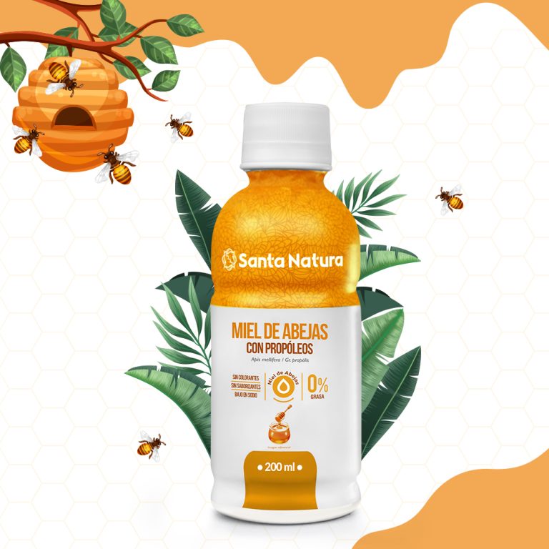 Miel De Abejas Con PropÓleos Santa Natura